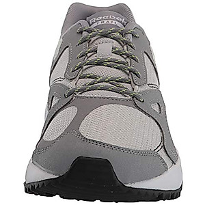 Reebok women's Lavante Terrain Running Shoe, Pure Grey/Yellow Flare, 8.5 US