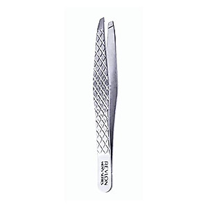 Revlon Eyebrow Hair Removal Tweezer, Men's Series, High Precision Tweezers for Men, 60% Larger Grip, Stainless Steel (Pack of 1)