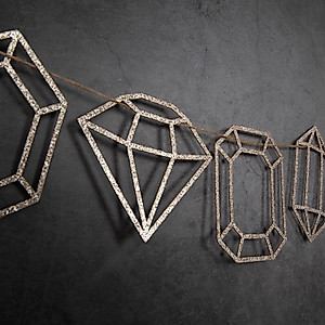 Gems Glitter Banner, Gemstone Themed Birthday Party Decor, Bride To Be Decorations, Jewels Party, Bridal Shower Decorations, Bachelorette Party Banner