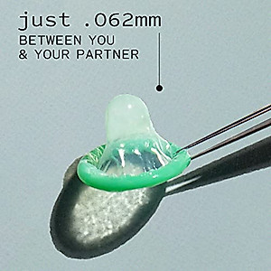 Kimono MicroThin Condoms Ribbed and Sensi Dots Studded for Enhanced Pleasure, Barely There Sensitivity for Natural Real Feel, Experience Everything, Thin Lubricated Condom, Natural Latex (Pack of 3)