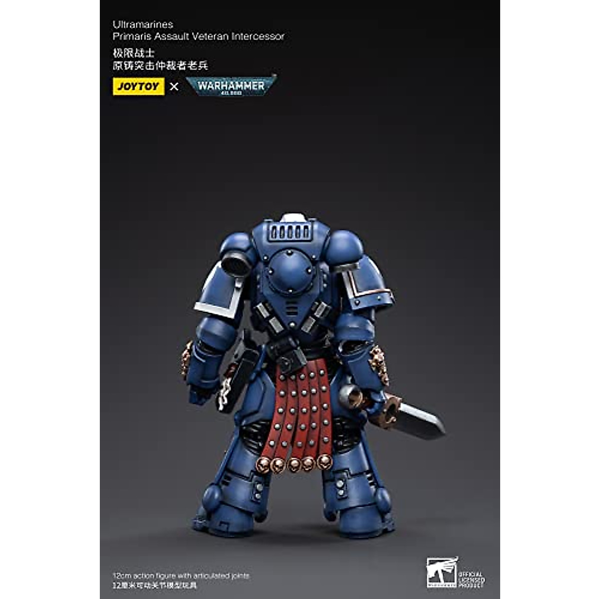 BLOOMAGE JOYTOY (BEIJING) TECH Warhammer 40k: Ultramarines Primaris Assault Vet Intercessor 1:18 Scale Action Figure