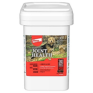 Synovi G3 Soft Chews Glucosamine Joint Supplement for Dogs, 240 count