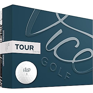 VICE Golf Tour White Golf Balls