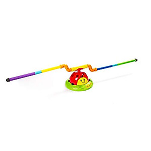 Fat Brain Toys 2 in 1 Musical Jump 'n Toss - 2-in-1 Musical Jump 'n Toss Active Play for Ages 4 to 6