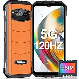V30 Rugged Smartphone Orange New