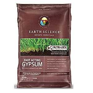 ENCAP 1188280X Earth Science Fast Acting Gypsum (25 lb.) Lawn Food