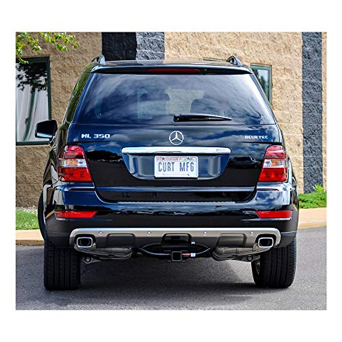 CURT 13102 Class 3 Trailer Hitch, 2-Inch Receiver, Fits Select Mercedes-Benz GL350, GL450, GL500, ML350