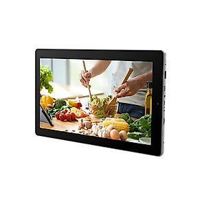 RCA Under Cabinet Speaker Dock with 11.6" Space Saver Android Tablet 2GB RAM 32GB