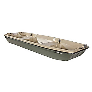 Pelican - Boat Intruder 12 - Jon Fishing Boat - 12 ft. - Great for Hunting/Fishing , Khaki / Beige