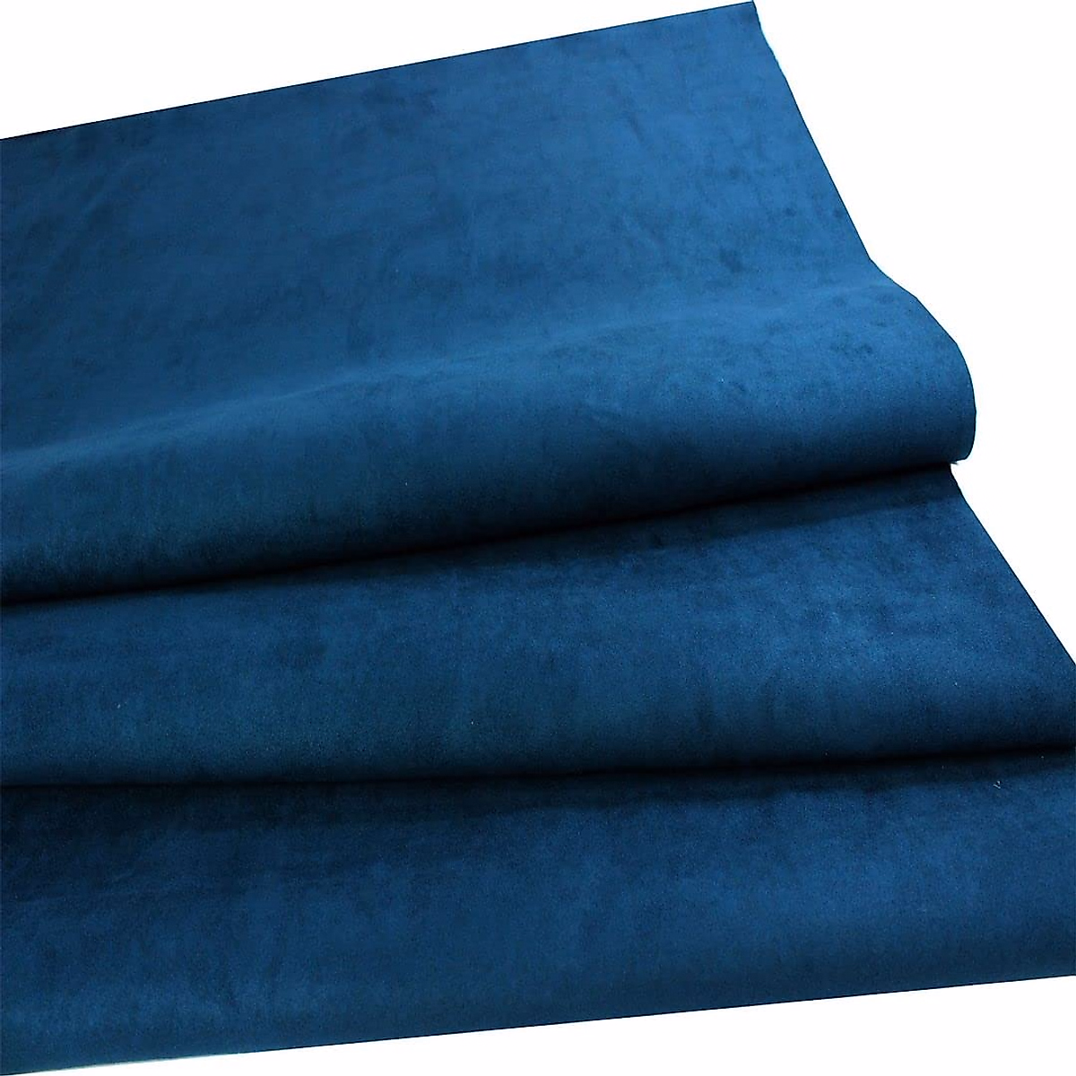 Mybecca Microsuede Fabric 58/60" Width Fabric by The Yard Color : Royal Blue (1 Yard, 36"x58") (Precut into 1 Yard Pieces by Prime)