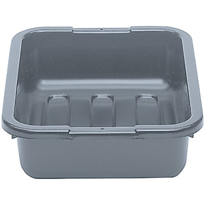 Cambro 15" X 20" Plastic Bus Boxes, 12PK Gray 1520CBP-180