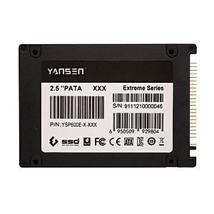 KingSpec 128GB 2.5 inch PATA/IDE SSD, MLC Flash SM2236 Controller Internal Solid State Disk