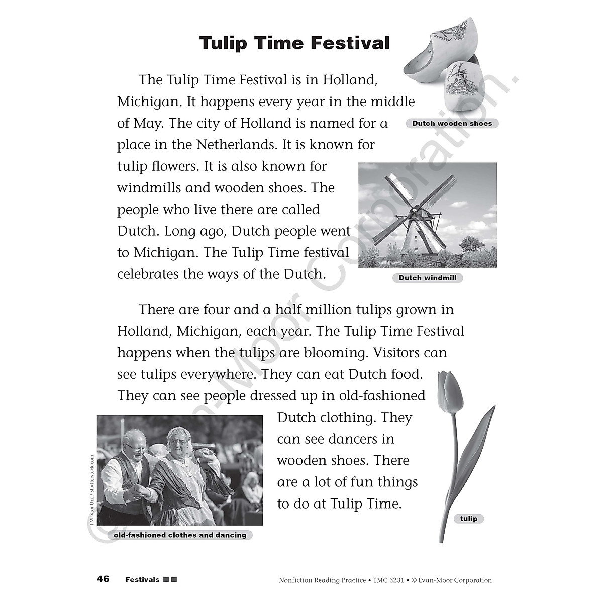 Evan-Moor Non-Fiction Reading Practice, Grade 1