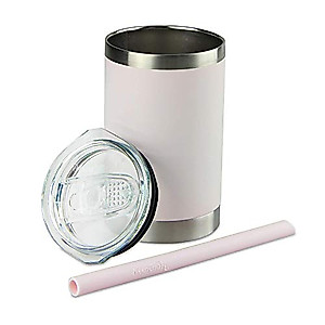 Housavvy 12 Oz Kids Tumblers with Lids and Straws Spill Proof,Vaccum Insulated Stainless Steel Kids Cups,Easy to Clean Toddler Smoothie Cups BPA Free Baby Sippy Cups for Toddlers