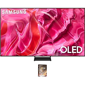 SAMSUNG QN55S90CAFXZA 55 Inch 4K OLED Smart TV with AI Upscaling with an Additional 2 Year Coverage (2023) (USED)