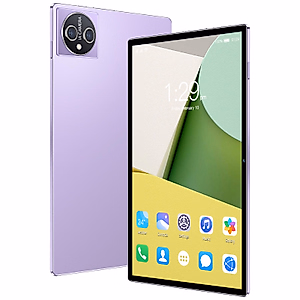 Honio 4G LTE Phone Tablet, Octa Core CPU 8GB RAM 256GB ROM 10.1 Inch FHD Tablet 100-240V for Entertainment (US Plug)