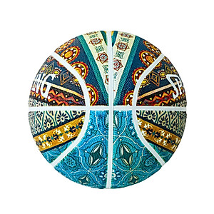 Spalding 84-811J Basketball Bohemian No. 5 Rubber Basketball