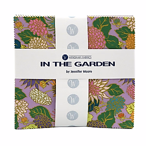 Windham Fabrics in The Garden Jennifer Moore Monaluna Layer Cake Ten Inch Squares