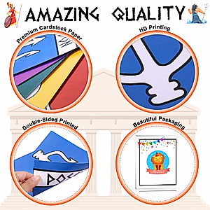 Greek Mythology Party Signs, 12pcs Greek God Party Decorations, Htabiol Greek Mythology Party Decorations, Fit for Greek Gods Birthday, Ancient Greek Party Decor, Percy Jackson Birthday Party Decor