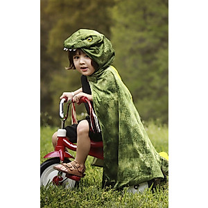 Great Pretenders T-Rex Hooded Cape, Size 4-5 Dress-Up Play