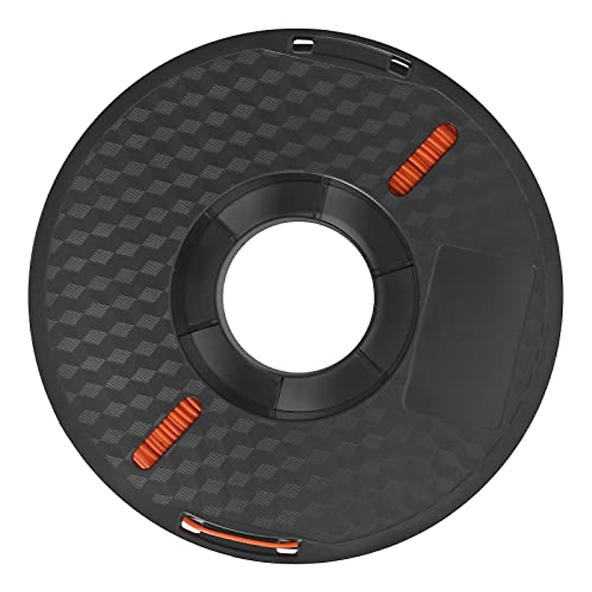 PLA Filament, Odorless 3D Printer Filament Bubble Free Smokeless 1kg for Printing (Orange)