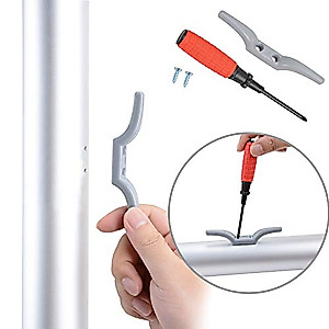 Voilamart 25 FT Sectional Flag Pole Heavy Duty Aluminum Outdoor In ground Flagpole with 3'*5' American Flag and Gold Ball for Residential or Commercial Use