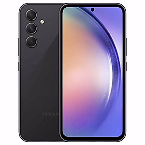 SAMSUNG Galaxy A54 5G A Series Cell Phone, Factory Unlocked Android Smartphone, 128GB w/ 6.4” Fluid Display Screen, Hi Res Camera, Long Battery Life, Refined Design, US Version, 2023, Awesome Black