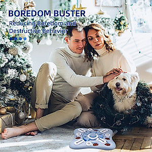 FULUWT Dog Puzzle Toys, Interactive Dog Toys for Boredom and Stimulating, Dog Food Puzzle Feeder for Fun Slow Feeding for Puppies, Cats, Small, Medium, Large Dogs.