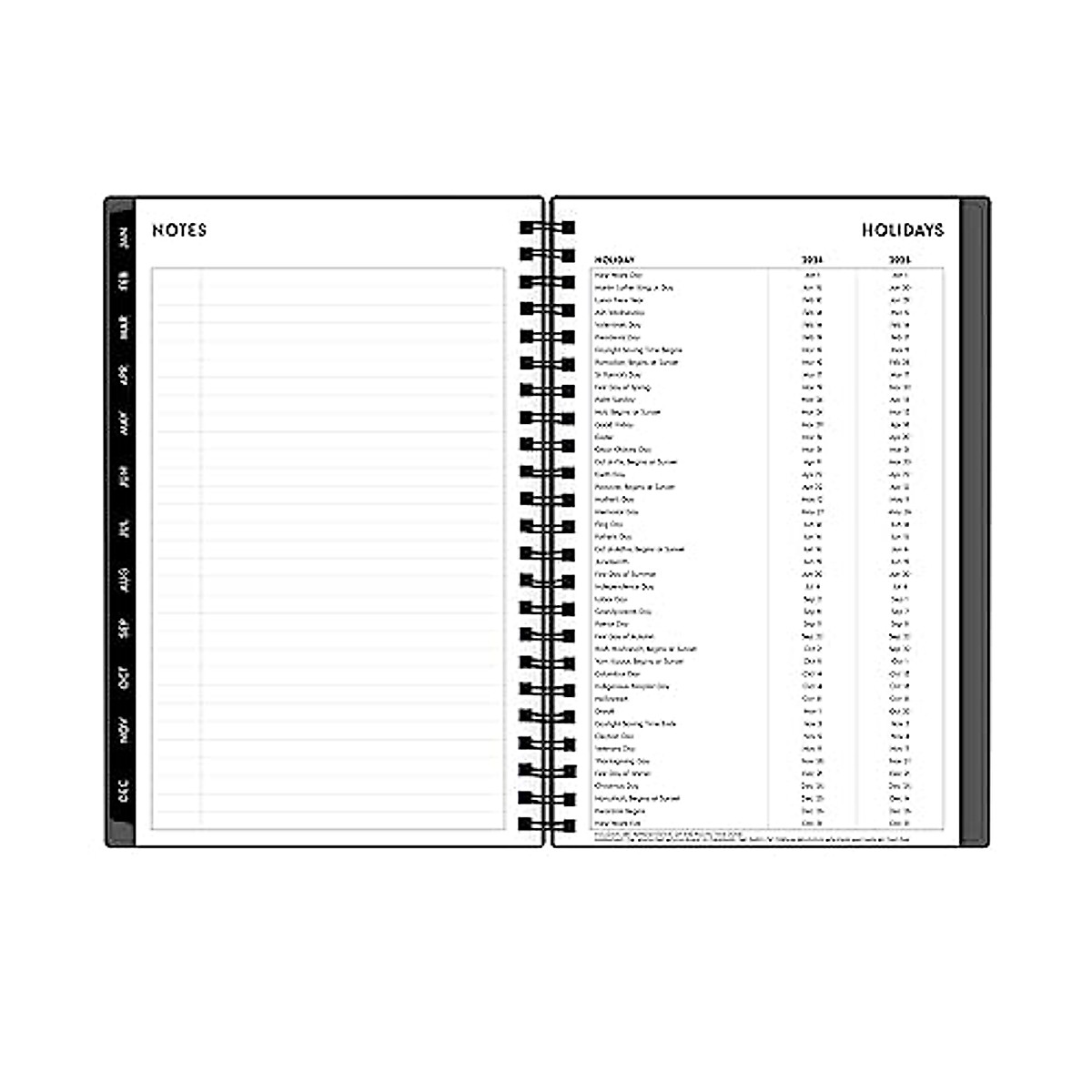 2024 Blue Sky™ ASMBLD Weekly/Monthly Planning Calendar, 5" x 8", Gray, January to December 2024, 145154