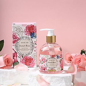 ROMIIE ZOI Liquid Hand Soap with Gift Box - French Rose - 260ml/ 8.7 fl.oz (Pack of 3)