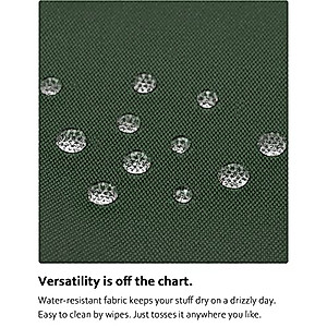 HotStyle 599s Simple Backpack, Classic Bookbag with Multi Pockets, Durable for School & Travel, Hunter Green