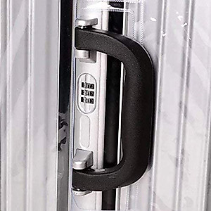 esowemsn 1PC PVC Luggage Protector 20inch Clear Suitcase Cover Protector Waterproof 20inch Transparent Travel Luggage Covers for Wheeled Suitcase Fits Most