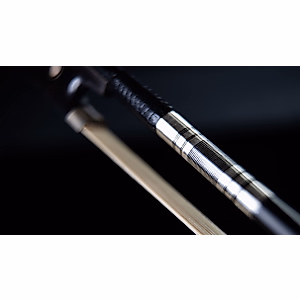 Viotti Carbon Fiber Viola Bow, Hand Crafted by Professional Bow Makers, Strong, Stiff & Well Balanced, Made with Mongolian Horse Hair, For Violist of All Skill Levels (Pearl)