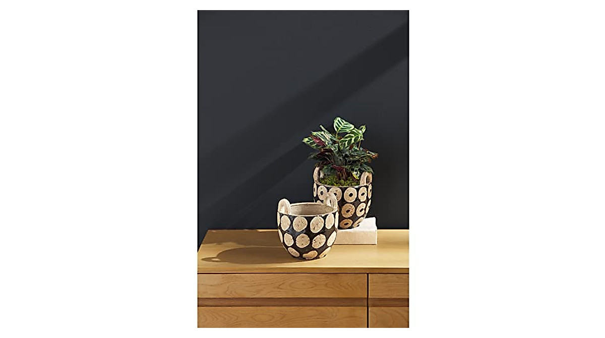 Buy Mud Pie Terracotta Glaze Pot - Open Dot Design
