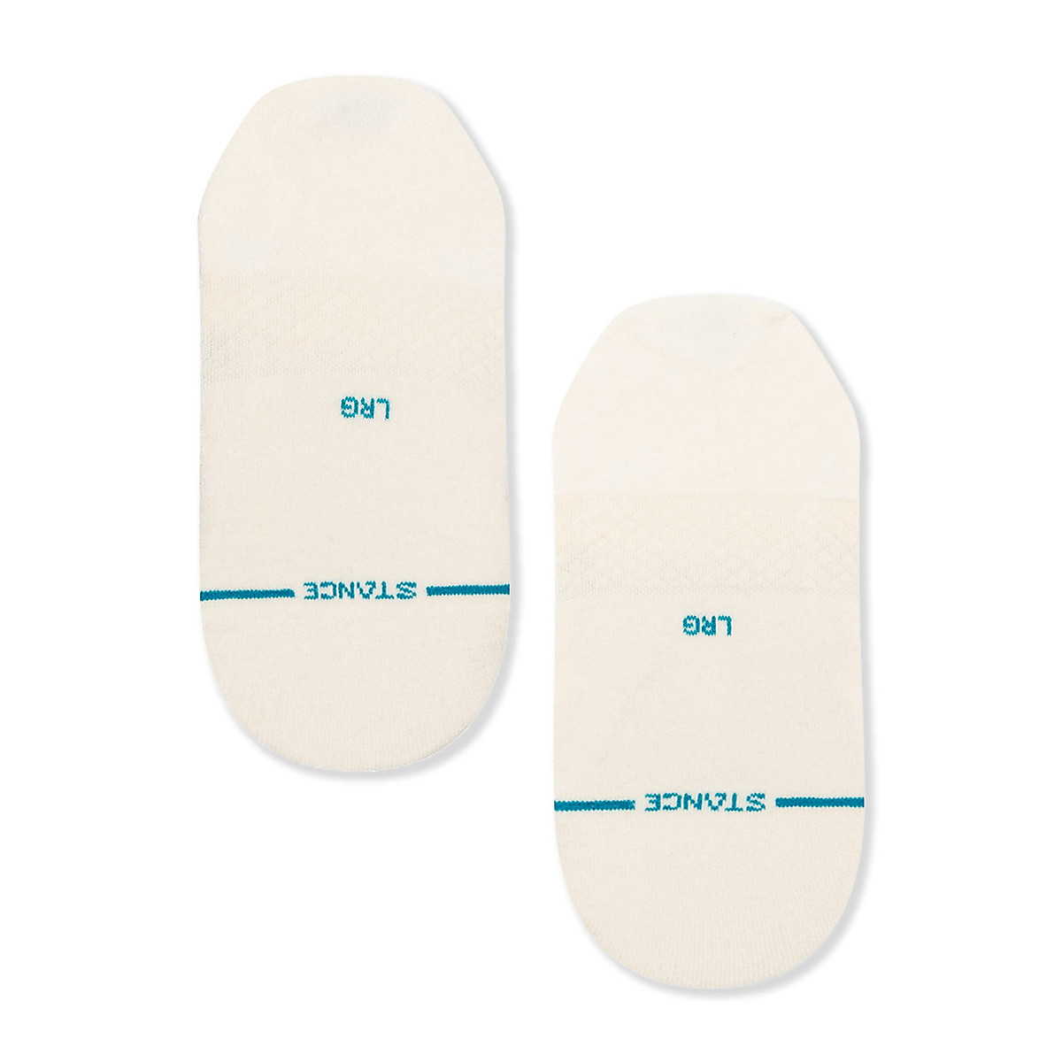 Stance Pablo No Show Socks (Medium, Offwhite)