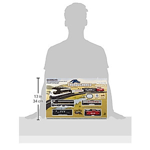 Bachmann Trains - Thoroughbred Ready To Run Electric Train Set - HO Scale