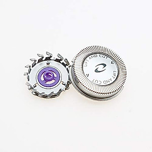 Lot of 3pcs Shaver Head Replacement for HQ55 HQ56 HQ4+HQ3 HQ30 HQ85 HS198 PQ205£¬ Compatible with HQ55 HQ56 HQ4+HQ3