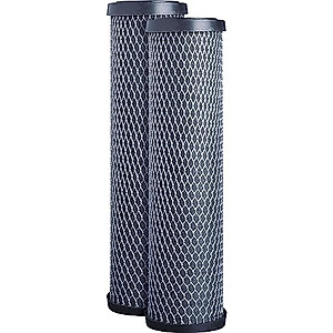 GE FXWTC Whole House Water Filter | Replacement for Water Filtration System | NSF Certified: Reduces Chlorine, Sediment, Rust & Other Impurities | Replace Every 3 Months for Best Results | 2 Filters