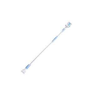 PowerTRC Cell Phone Clip Holder, Gooseneck Clamp Universal Lazy Mount Flexible Long Arm Bracket for 3.5-6.3" Phones Mobile Stand for Bed, Office, Kitchen with Maneuverable Arm