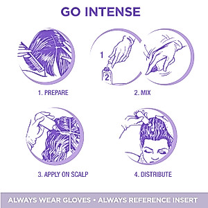 SoftSheen-Carson Dark and Lovely Ultra Vibrant Permanent Hair Color Go Intense Hair Dye for Dark Hair with Olive Oil for Shine and Softness, Spicy Red