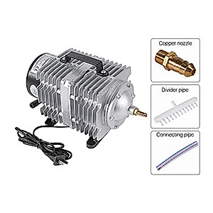 Cloudray 135W Air Compressor Electrical Magnetic Commercial Air Pump 120L/min for CO2 Laser Engraving Cutting Machine ACO-009D（110V 60Hz)