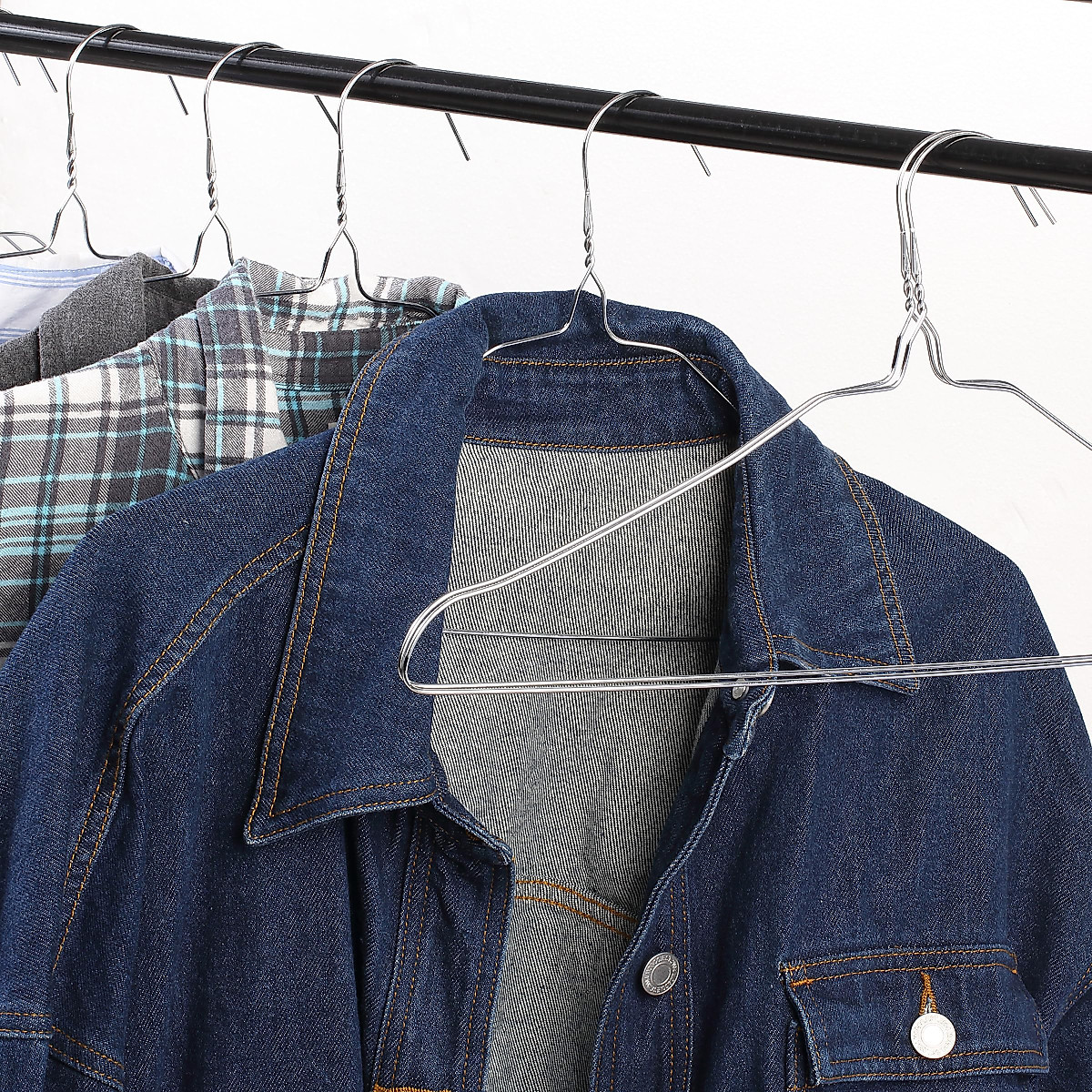 Mr. Pen- Wire Hangers, 20 Pack, Metal Hangers for Clothes, Wire Clothes Hangers, Metal Coat Hangers, Wire Coat Hangers, Hangers Metal Clothes Hanger, Wire Hanger, Metal Hanger