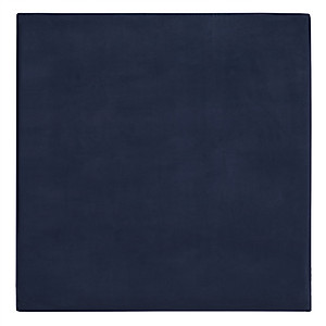 Yellow Mountain Imports Professional Grade Blue Square Table Cover for Poker, Card Games, Mahjong, Board Games, Tile Games, and Dominoes - 34.8 Inches (Table Cover only)