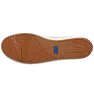 Keds Center 2 Lace Up, Sneaker Womens, Grey Stripe Canvas , 7 Medium