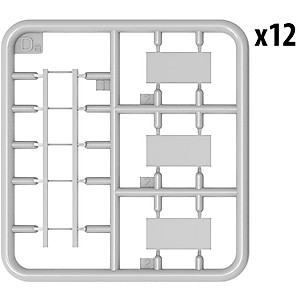 MiniArt Sprue Brothers 1:35 Bookshelves, MIA35654