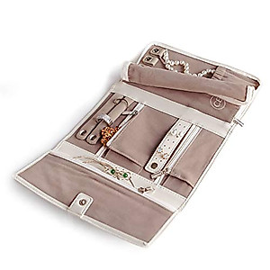 CASE ELEGANCE Vegan Leather Travel Jewelry Case - Jewelry Organizer [Petite]