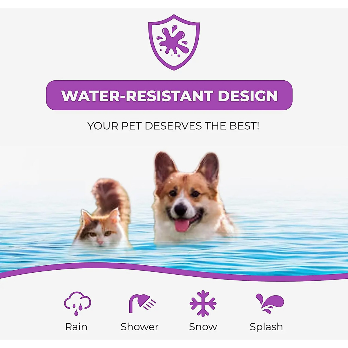 Calming Collars for Dog, 4 Packs, Dog Pheromone Calm Collars Help Dogs Calm Down, Stress Separation Suitable Dogs Last 60 Days Relieve per Box Collar Size 24.5 inch Color Gray