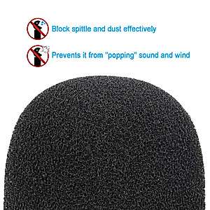 Razer Seiren X Pop Filter - Mic Cover Foam Pop Filter Customized for Razer Seiren X Streaming Microphone