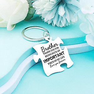 Davrock Brother Gifts from Sister Brother Birthday Gifts For Brothers from Sisters Big Brother Gift Keychain Christmas Stoking Stuffers for Men Adults My Orders Recently By Me