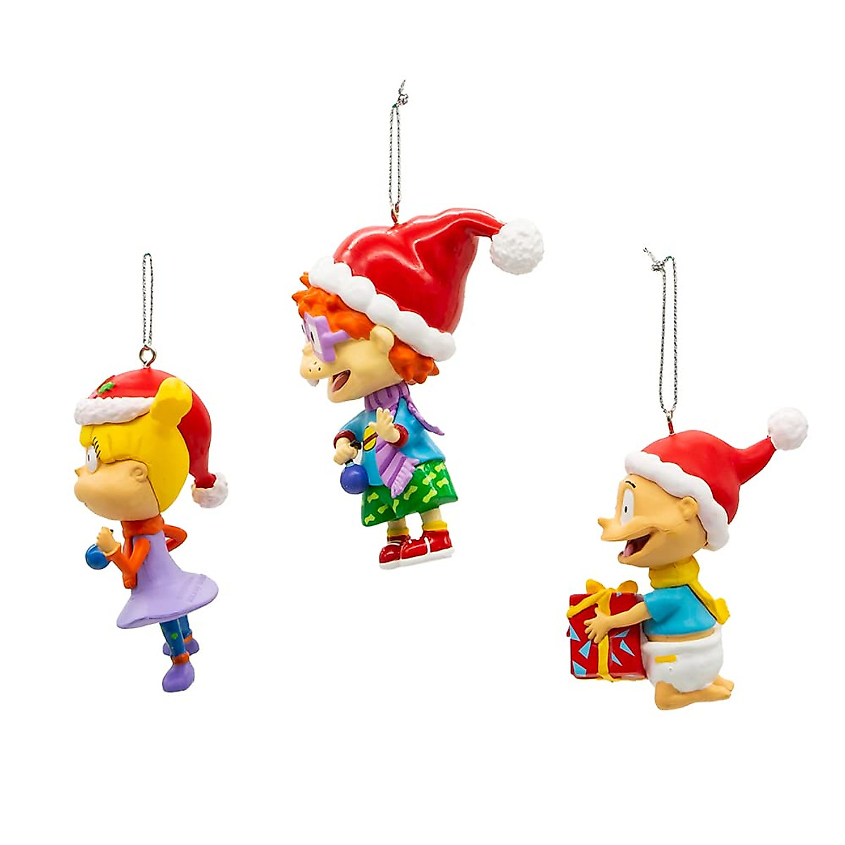 Kurt S. Adler Rugrats Blow Mold 3-Piece Ornament Set, 3.5-Inches, Multicolor